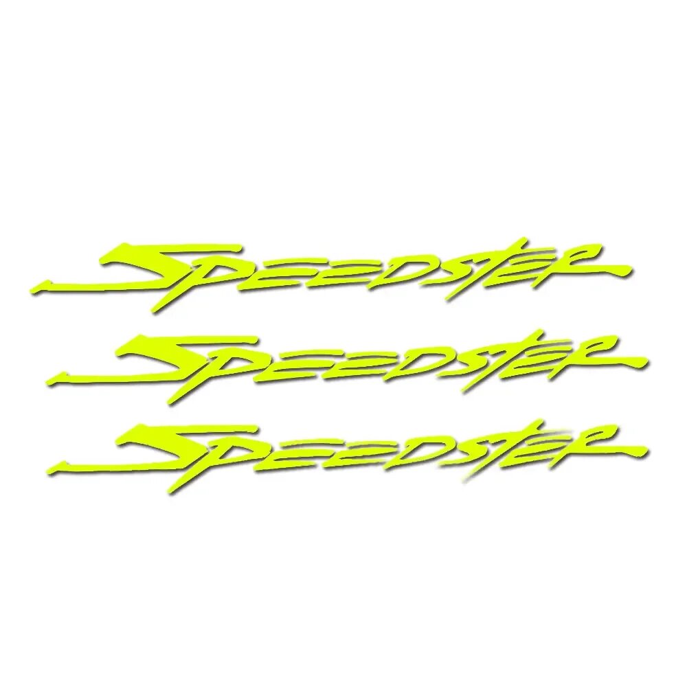 Наклейки Sea Doo Speedster, Fluorescent Yellow, 2 шт.