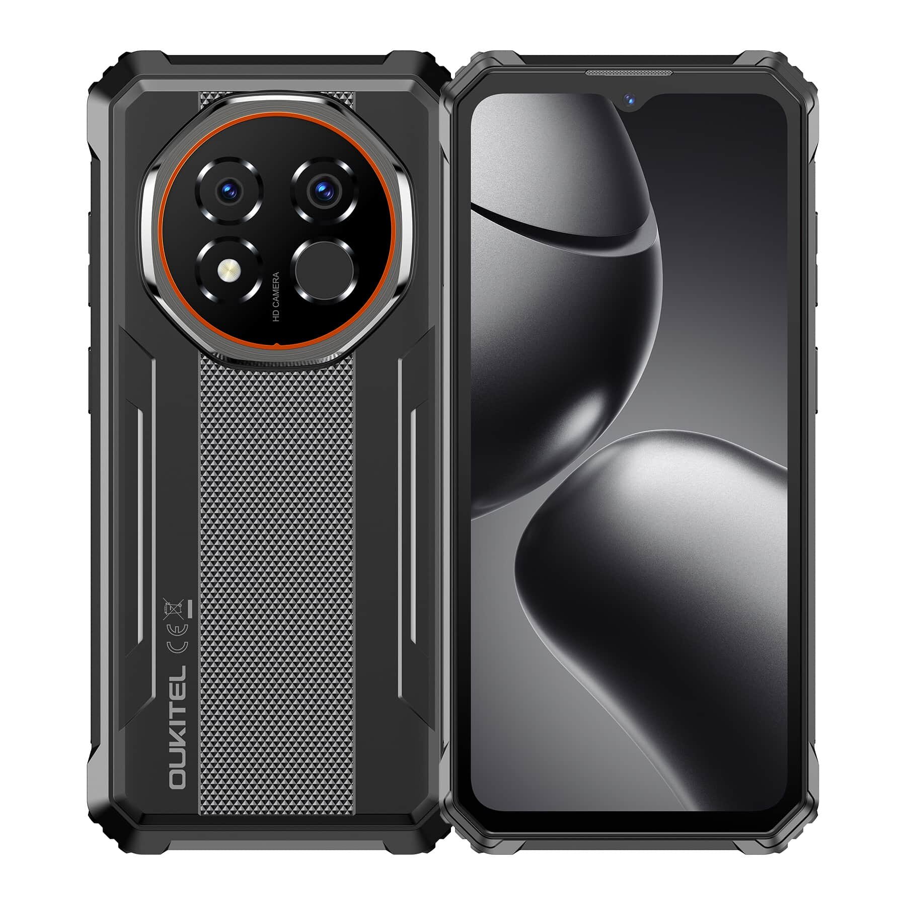 G6 Защищенный смартфон Android 16, NFC, 2 SIM, ОЗУ 24 ГБ (8+16), ПЗУ 256 ГБ, аккумулятор 10600 мАч,