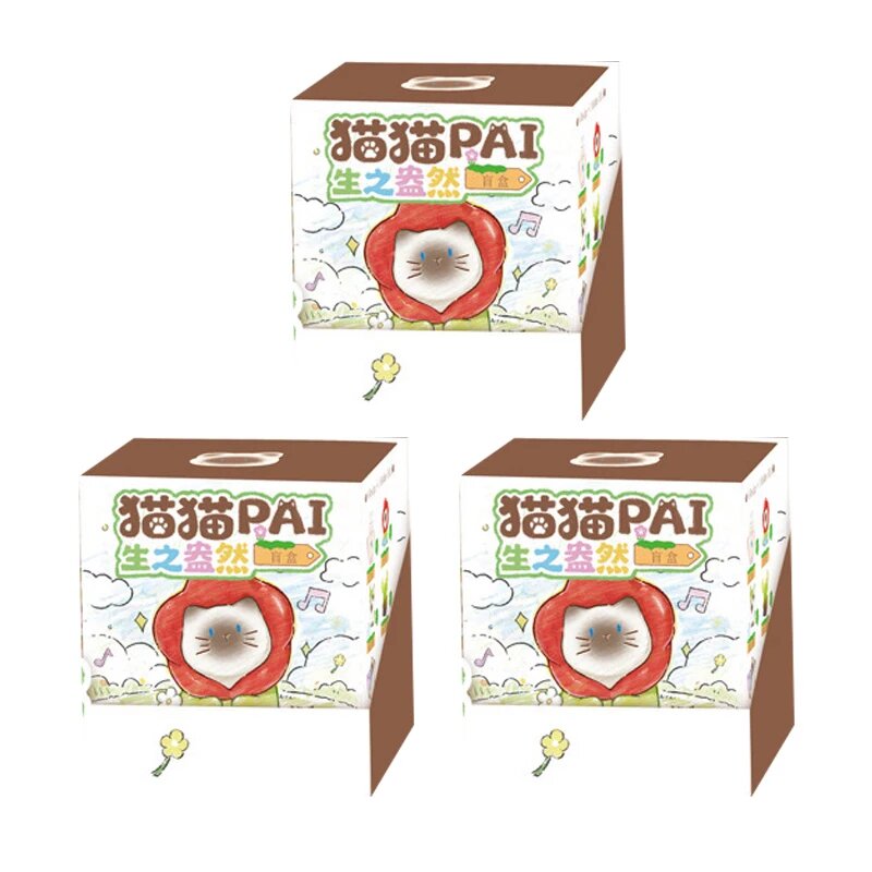 Фигурки Cat Pai Full Of Vitality Potdemiel, Цвет: Random 3 pcs