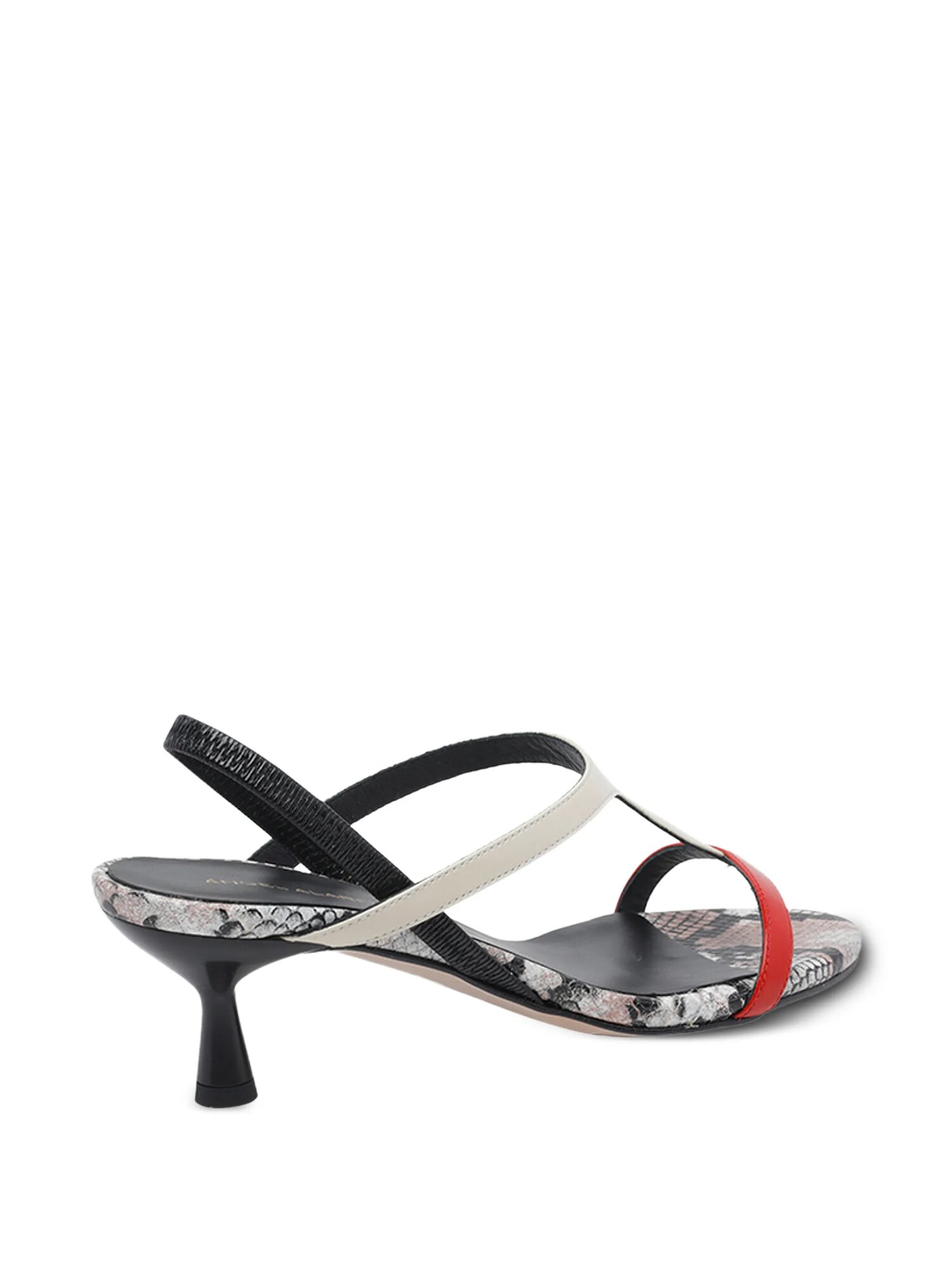 Босоножки ANGEL ALARCON Round-toe slingback sandals, размер 36, разноцветный — фото 1