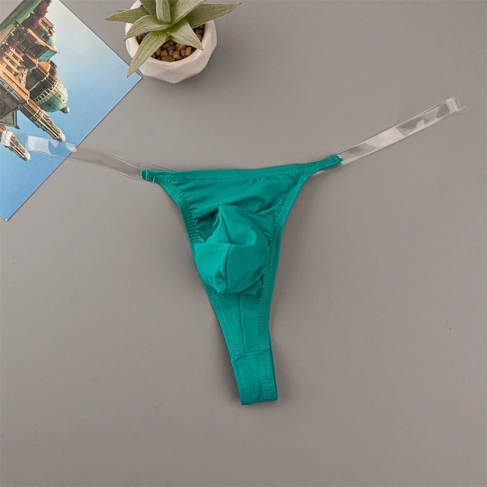 Прозрачные стринги Tangaslip Homme M-XXL XXL, Зеленый, Green