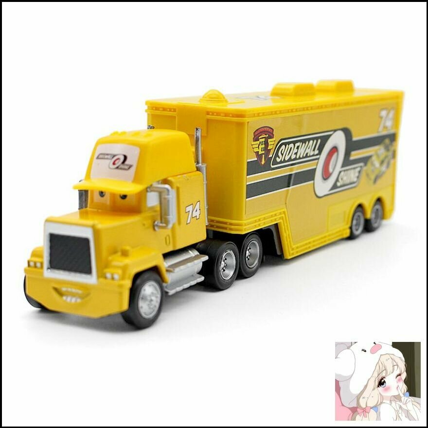 Игрушка автомобиль Jackson Gift Mack Cars Kids Racer Storm King Lightning, McQueen Truck, NO.74