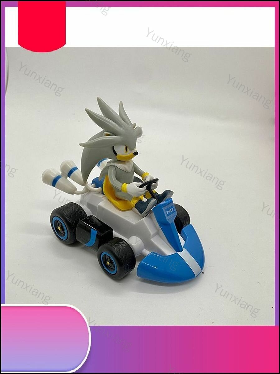 Модель игрушечного украшения Sonic doll, управляющая картингом
