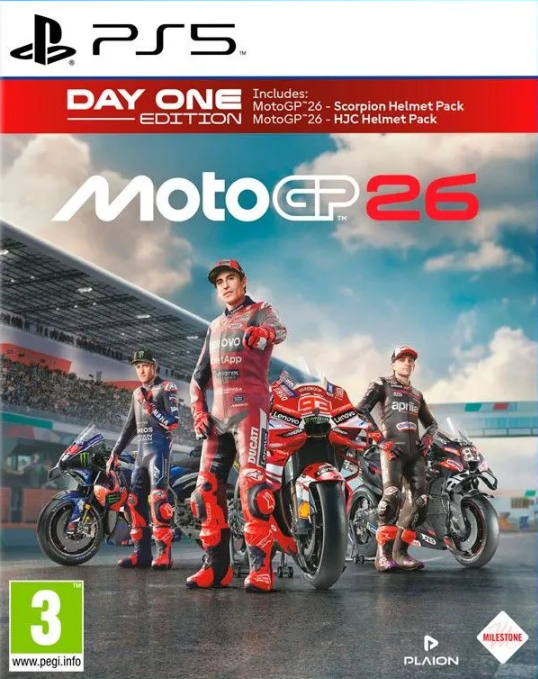 Игра MotoGP 26 Day One Edition для PS5 (PPSA 32557) (Английская версия)