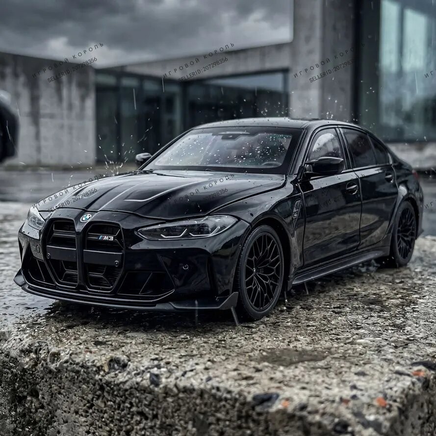 1:18 BMW M3 CS LCI G80 Mpower суперкар, Модель из сплава, Коллекция автомобильных моделей, Детские игрушечные машинки