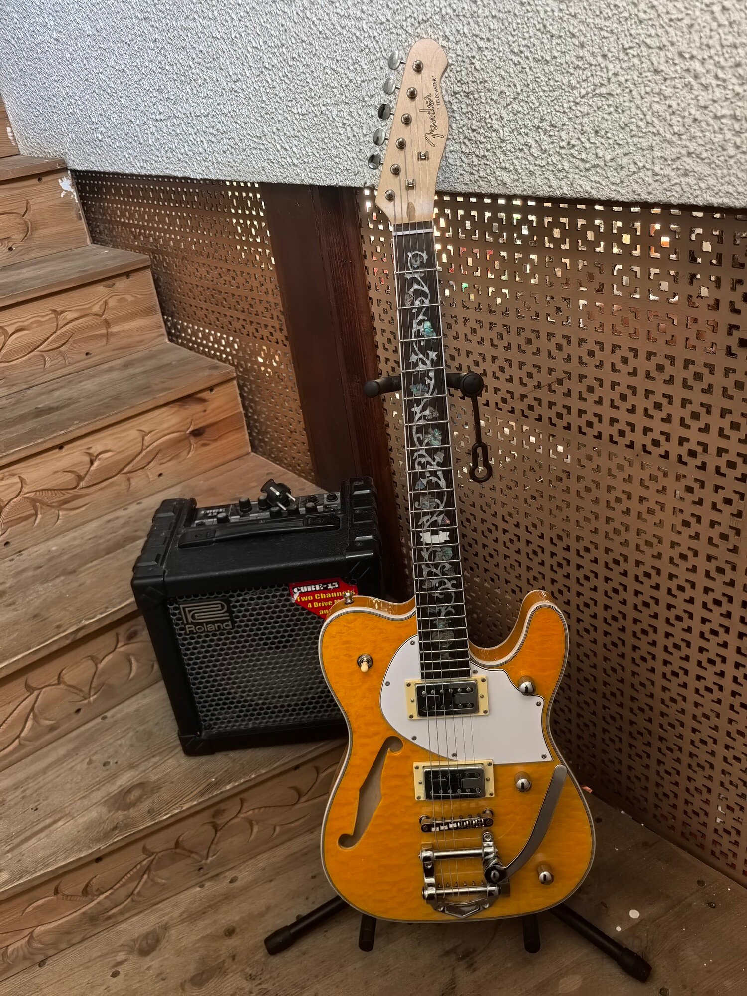 8в1 комплект Fende Jazzmaster электрогитара. Профессиональная гитара+ комплект