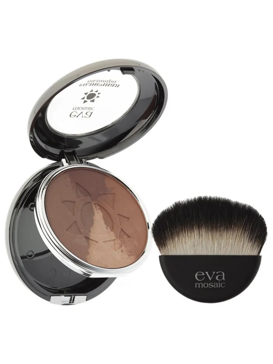 Eva Mosaic Солнечная палитра 3 в 1 пудра-румяна-тени, 10 г