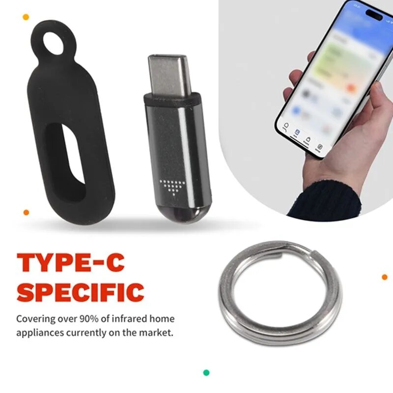 T2(P G T F) Беспроводной ИК-передатчик совместим с смартфона Пульт дистанционного управления Android Type C кондиционера и телевизора