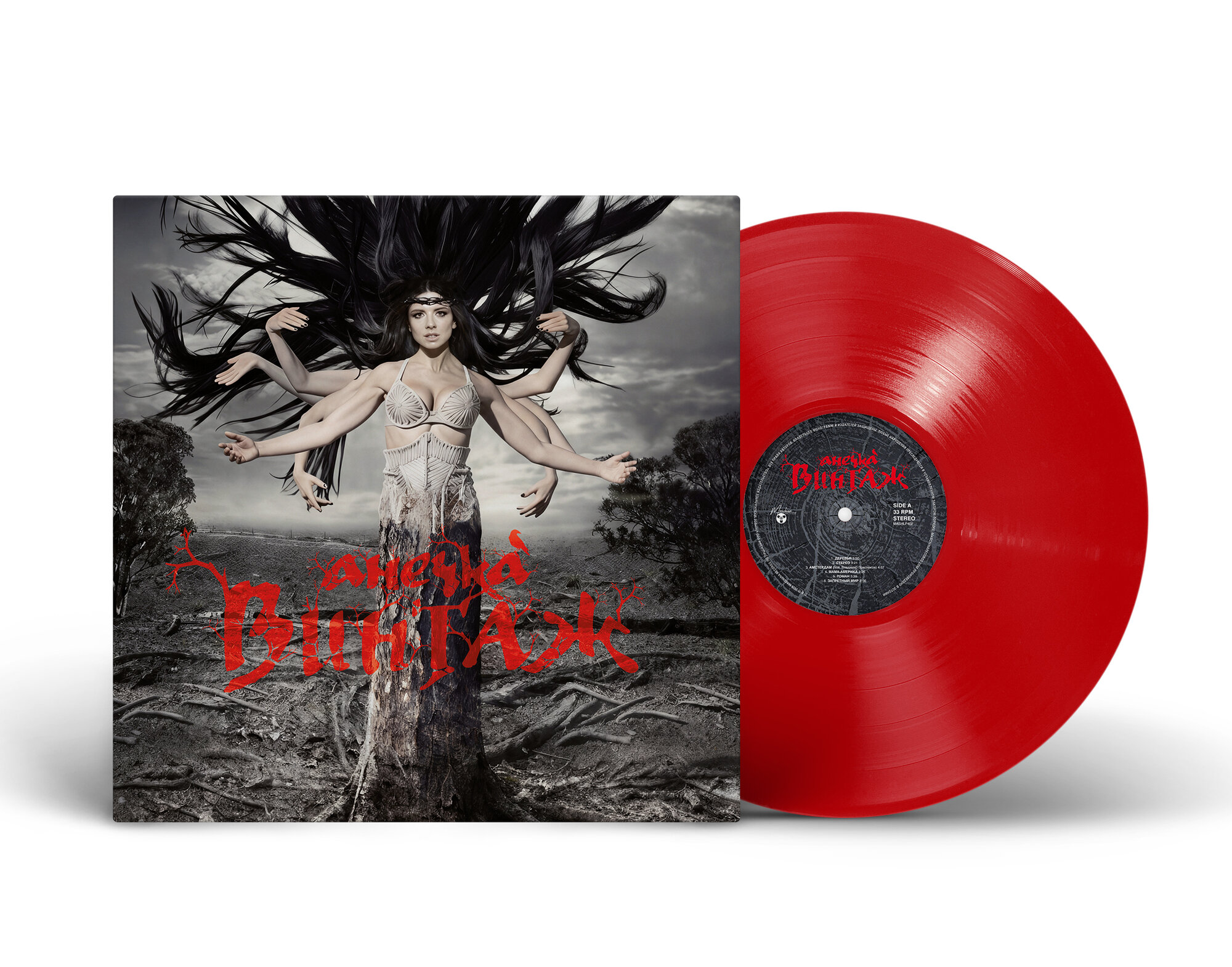 Виниловая пластинка: Винтаж — «Анечка» (2011/2026) [Limited Red Vinyl]