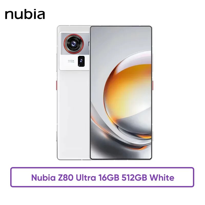 Смартфон Nubia Z80 Ultra, 16/512ГБ, global