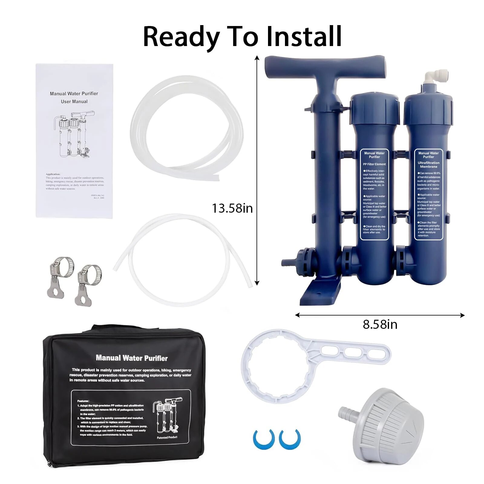 Ручной насос для воды GOOD CLOUD 3000л Water purifier-1 Set