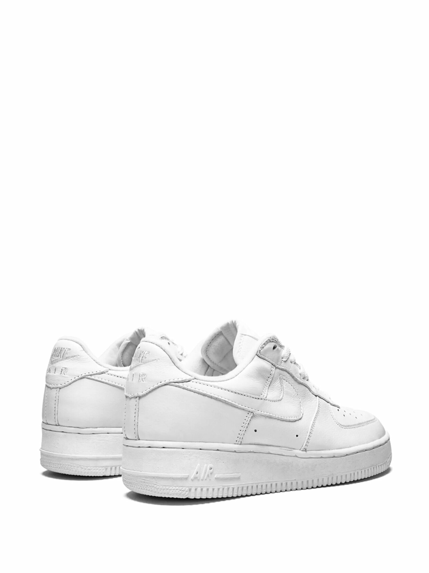 Кроссовки NIKE Air Force 1, размер 13 US, бежевый/белый — фото 1