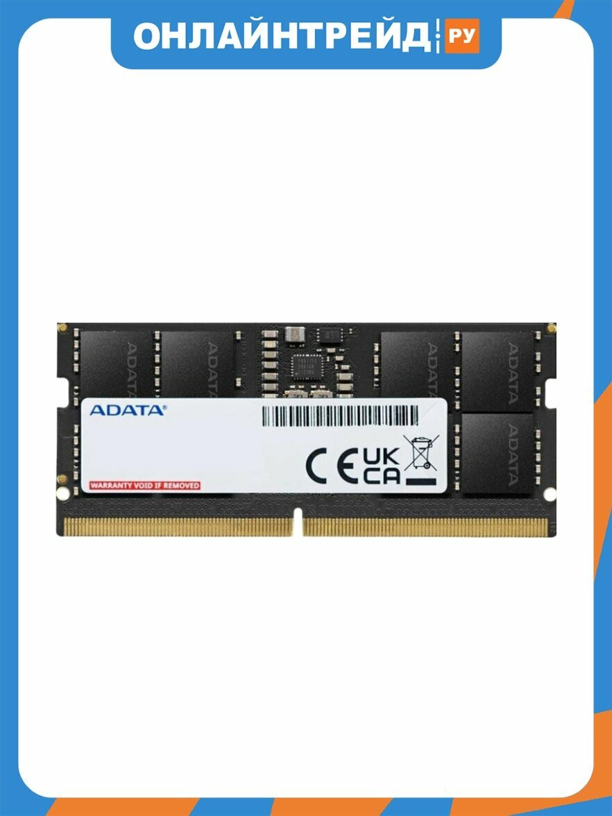 Оперативная память Adata 16Gb DDR5-5600 SO-DIMM (AD5S560016G-B)