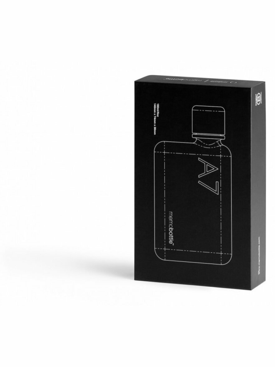 Бутылка для воды Memobottle A7 прозрачный — фото 1