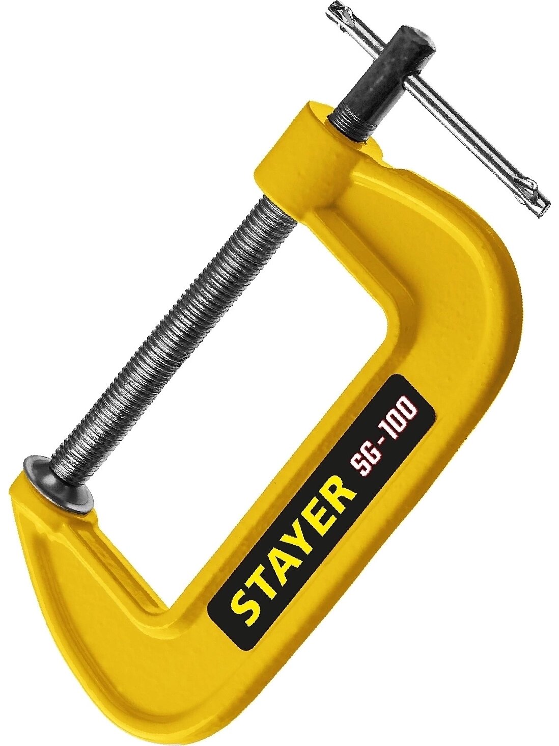 Чугунная струбцина G STAYER SG-100, 100 мм