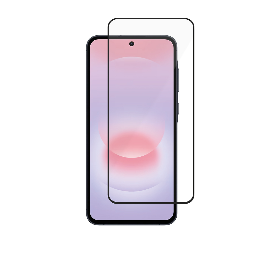Защитное стекло Samsung Galaxy A27 Rocket Air Cover 2.5D с черной рамкой