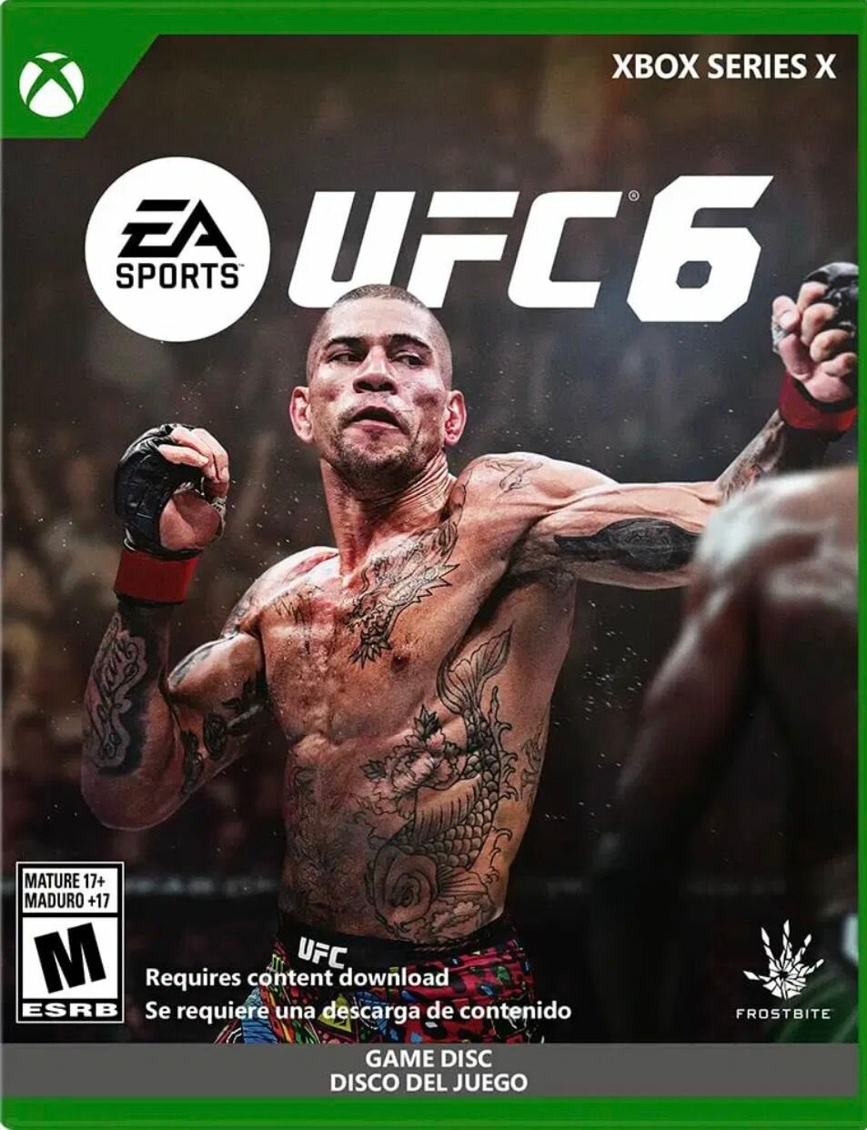 Игра UFC 6 на диске для XBOX X (XBOX X, Английская Версия, диск)
