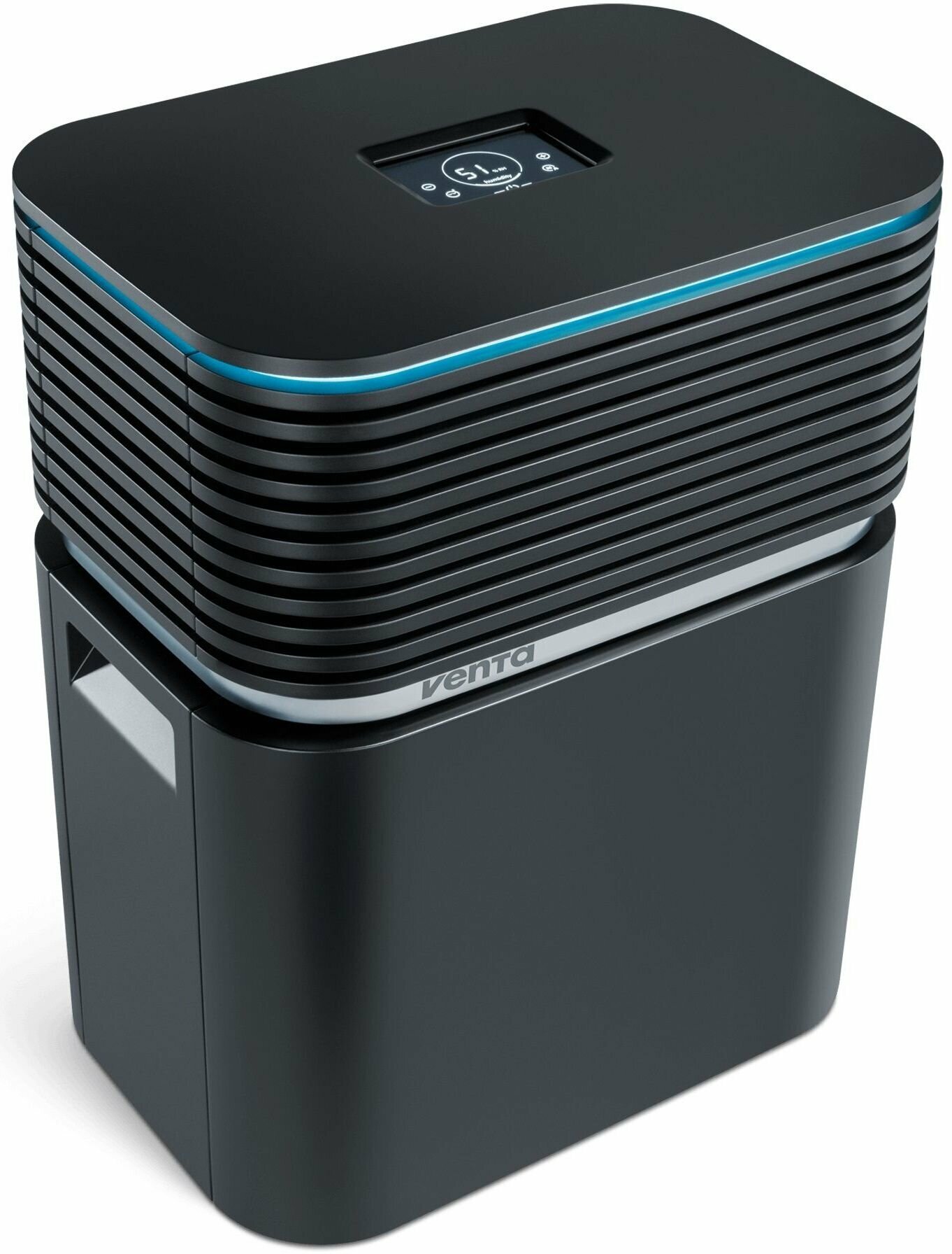 Мойка воздуха Venta AEROSTYLE LW74 WiFi, 24 Вт, до 90м2, черный