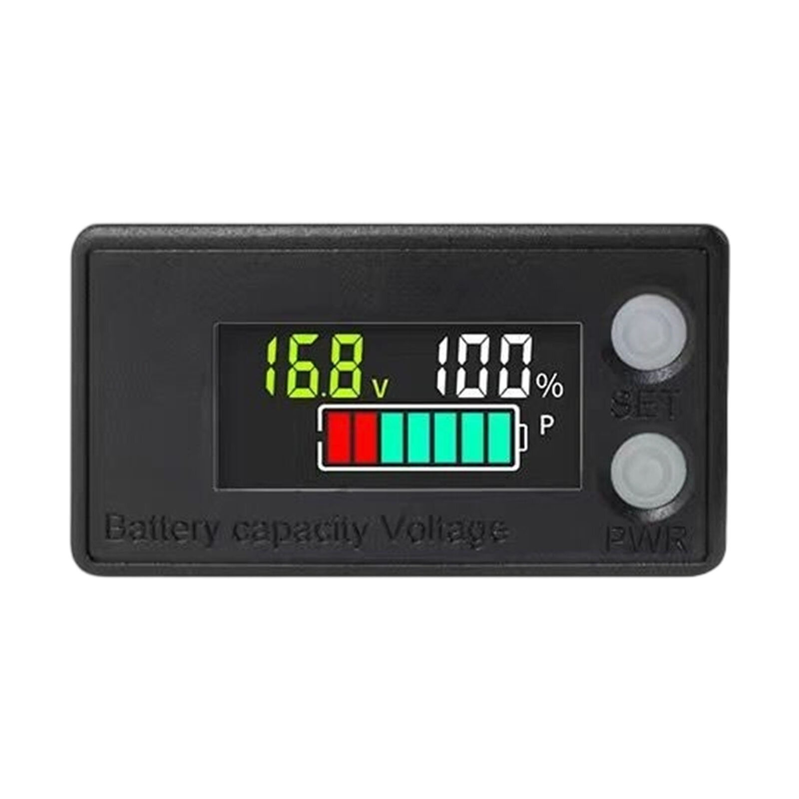 LCD-электрический измеритель с индикацией процента заряда