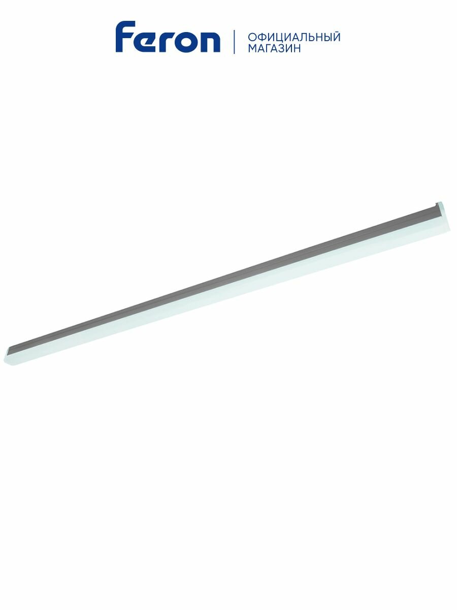 Светодиодный линейный прожектор Световая линия, 6400K, 975*30*45mm, 12W, DC24V, IP65, Feron LL-894-1 53132