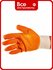 Перчатки Stayer MASTER L-XL, латексное покрытие, многоразовые, белые/оранжевые