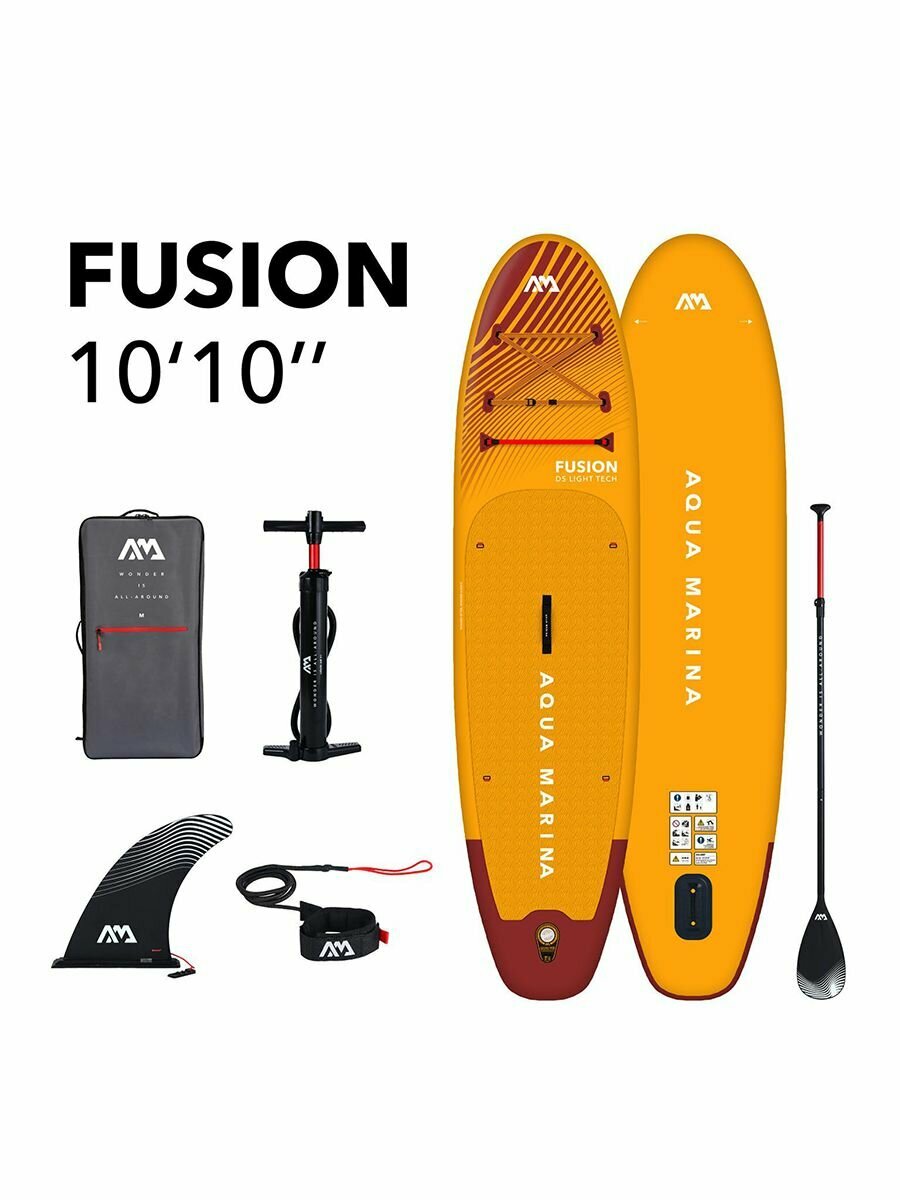 Сап-борд AQUA MARINA Аква Марина FUSION BT-23FUP 10'10" (10 футов 10 дюймов) 150кг
