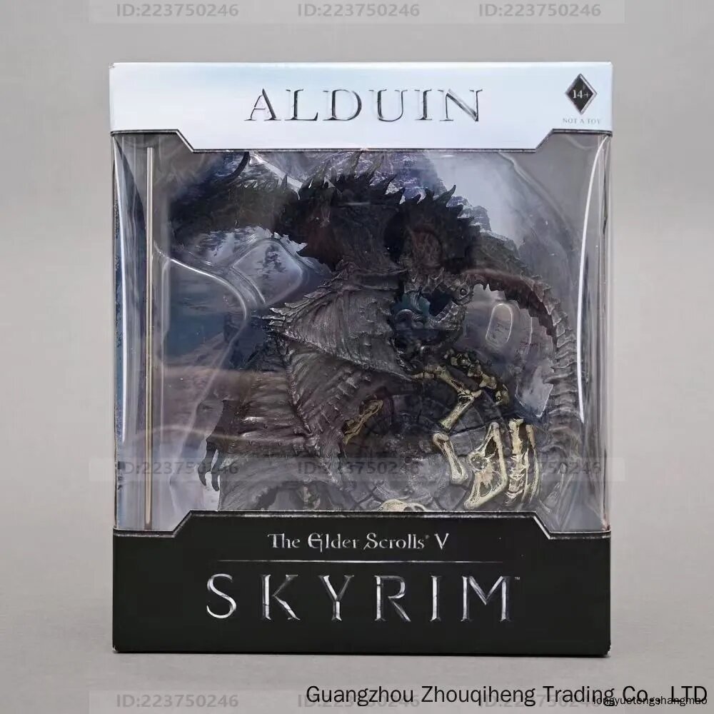 Фигурка Древние свитки 5: Скайрим Дракон Алдуин / The Elder Scrolls V: Skyrim Alduin (высота Дракона - 23см, ширина крыльев - 30см)