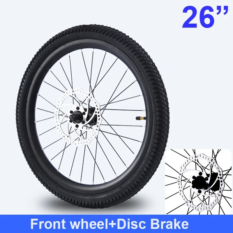 Комплект колес для горного велосипеда 18/20/22/24/26 дюймов 26 Front Disc Brake