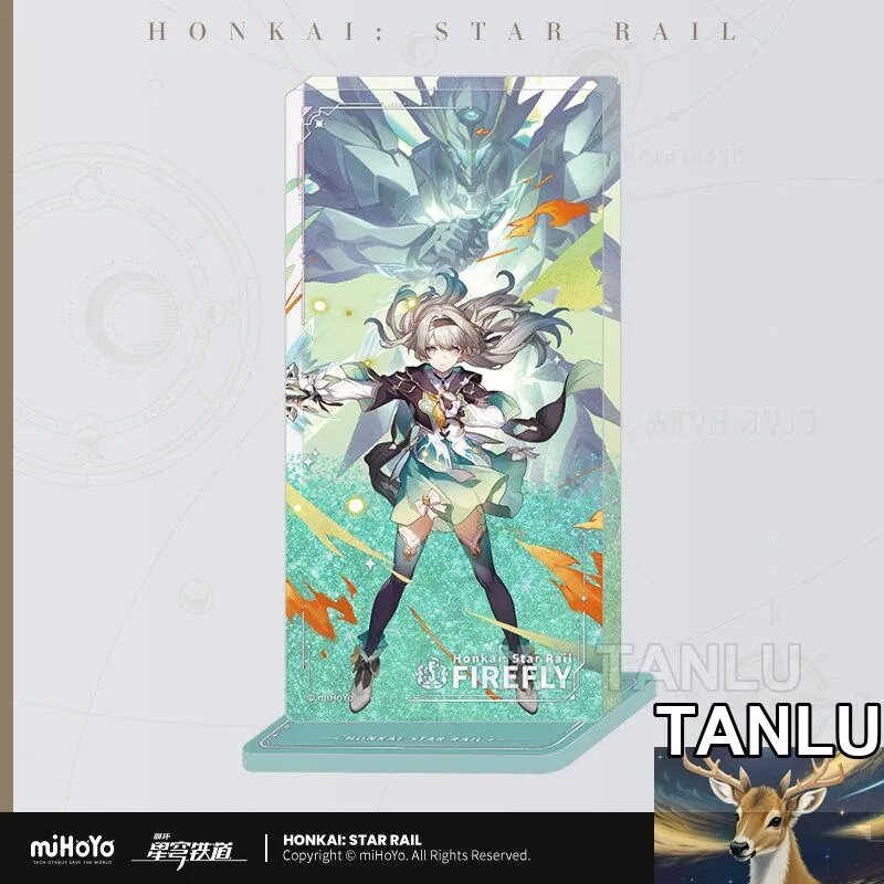 Honkai Star Rail - Подставка с жидким песком FireFly 02