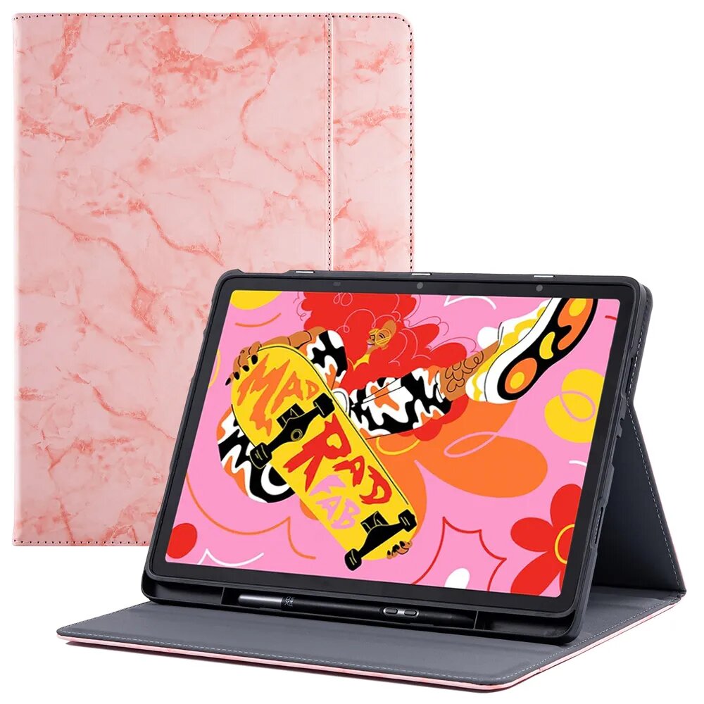 Чехол для XPPen Magic Drawing Pad 12.2, многорагловая подставка для просмотра, чехол из искусственной кожи с держателем для ручки, карман, автоматический сон/пробуждение