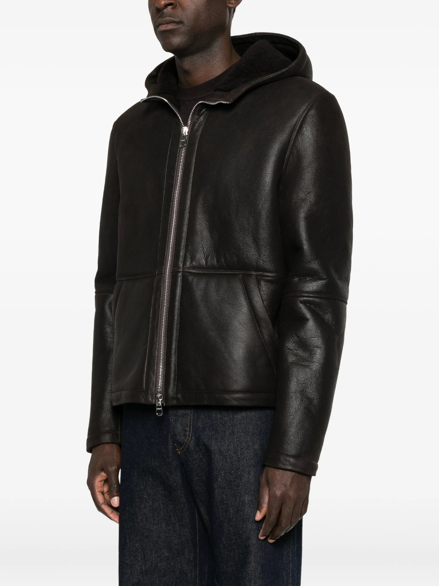 Куртка Dondup Hooded shearling jacket, размер 50 — фото 1