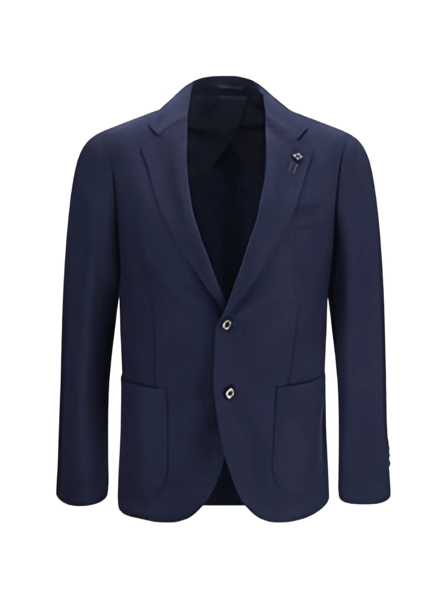 Куртка Single-breasted notch-lapel blazer jacket