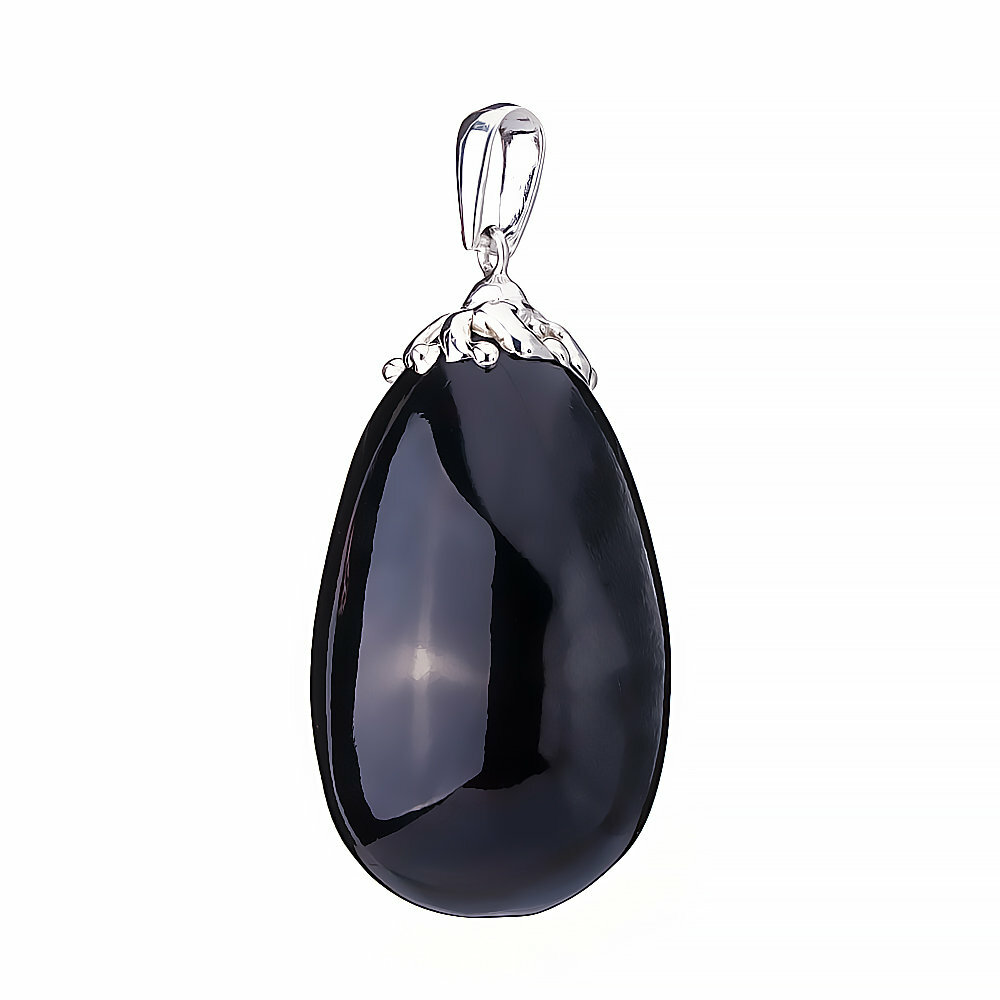 Подвеска Amberprofi, серебро, 925 проба, янтарь