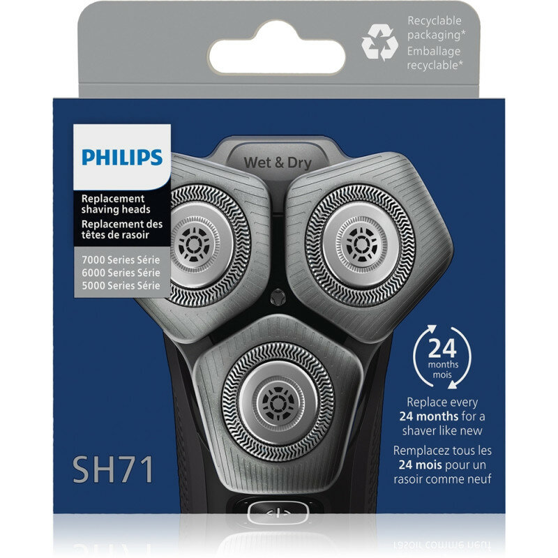 Бритвенные головки Philips SH71/50 для бритв Series 5000 и 7000