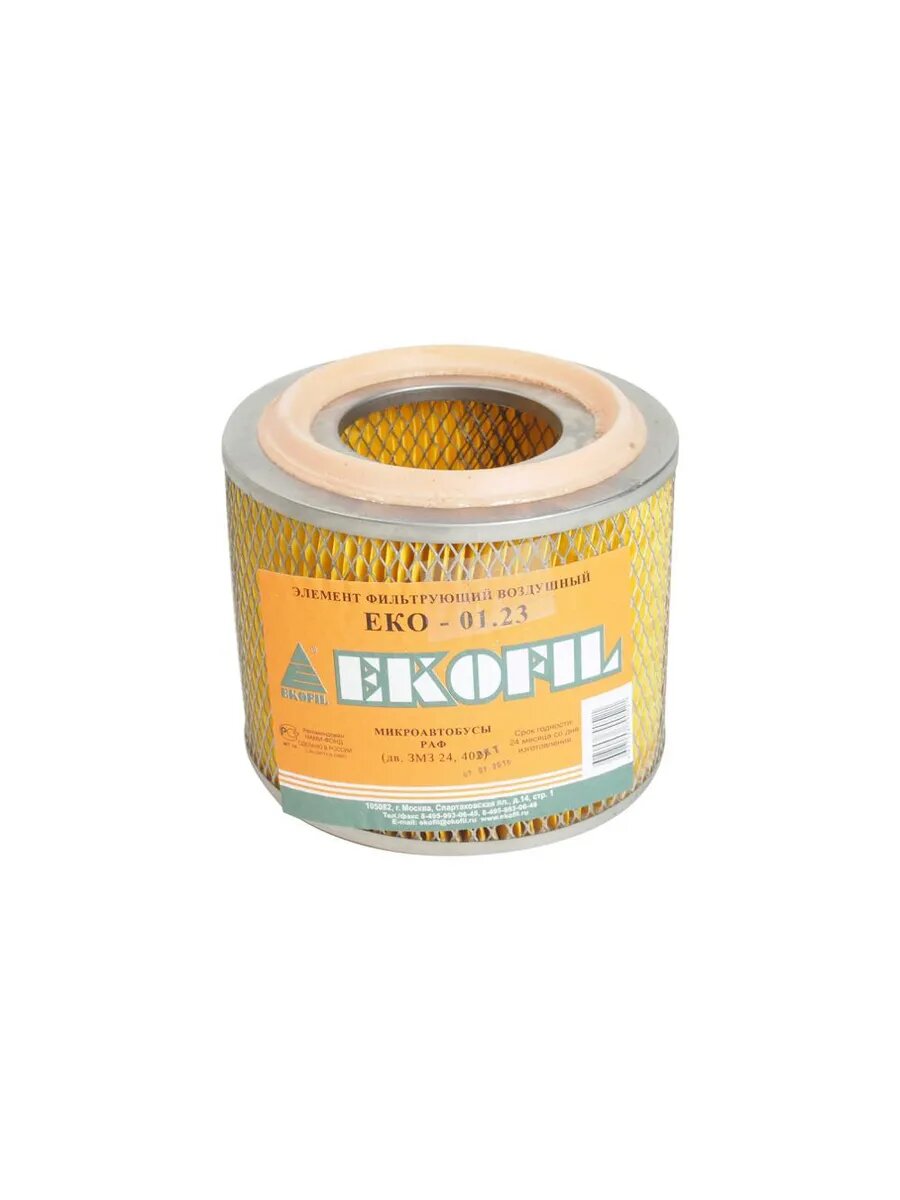 Элемент фильтрующий УАЗ воздушный EKOFIL 3741-1109080 EKO-01.23