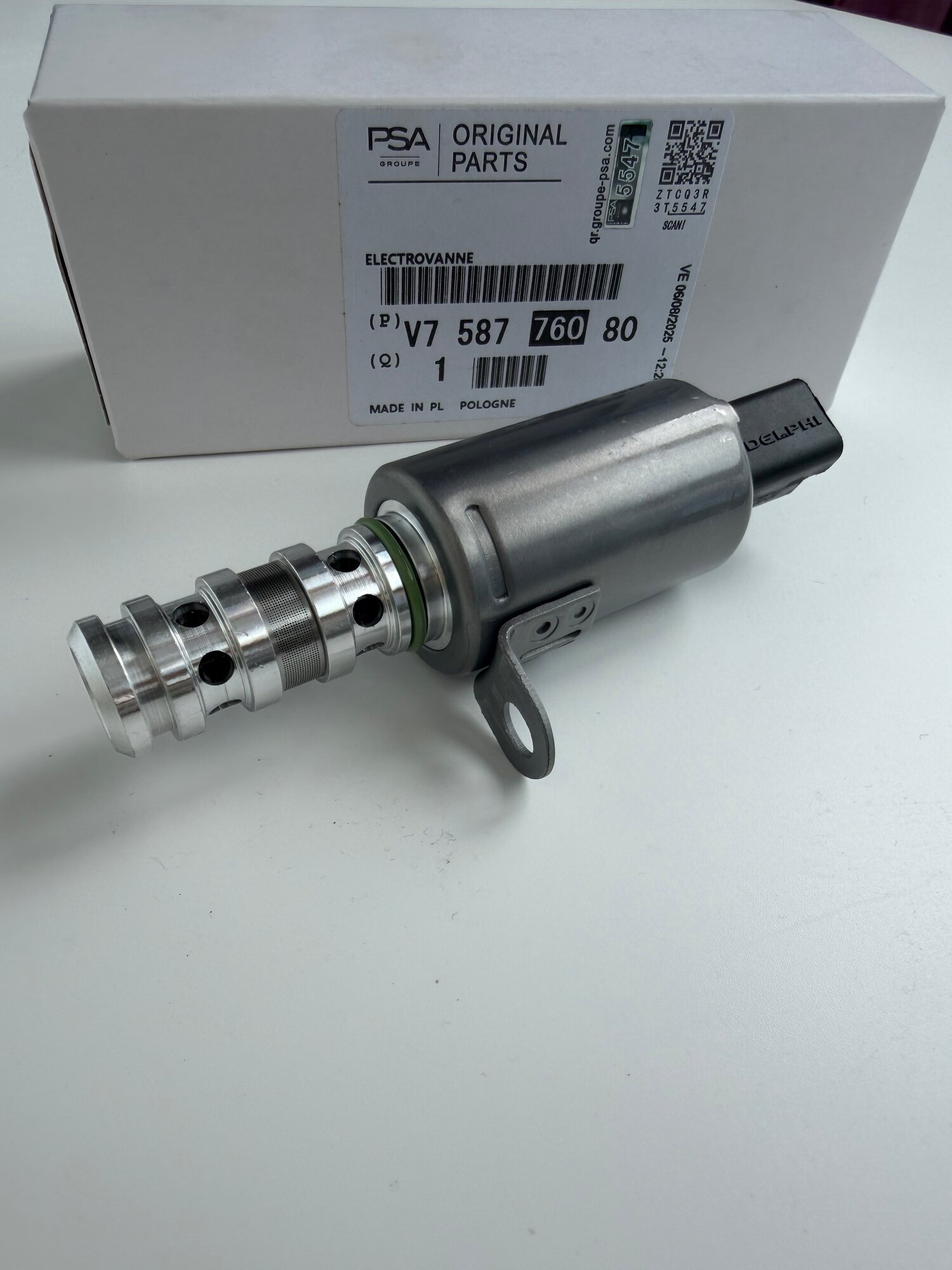 Клапан регулировки фаз газораспределения PSA Peugeot Citroen 16 289 242 80