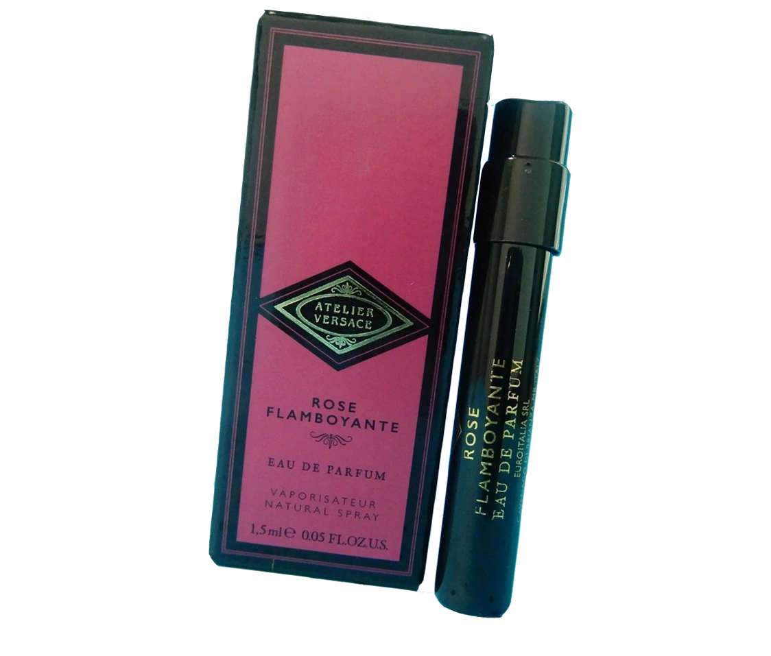 Миниатюра Versace Rose Flamboyante 1.5 мл унисекс - Версаче Розе Фламбоянте парфюмерная вода Пылающая Роза