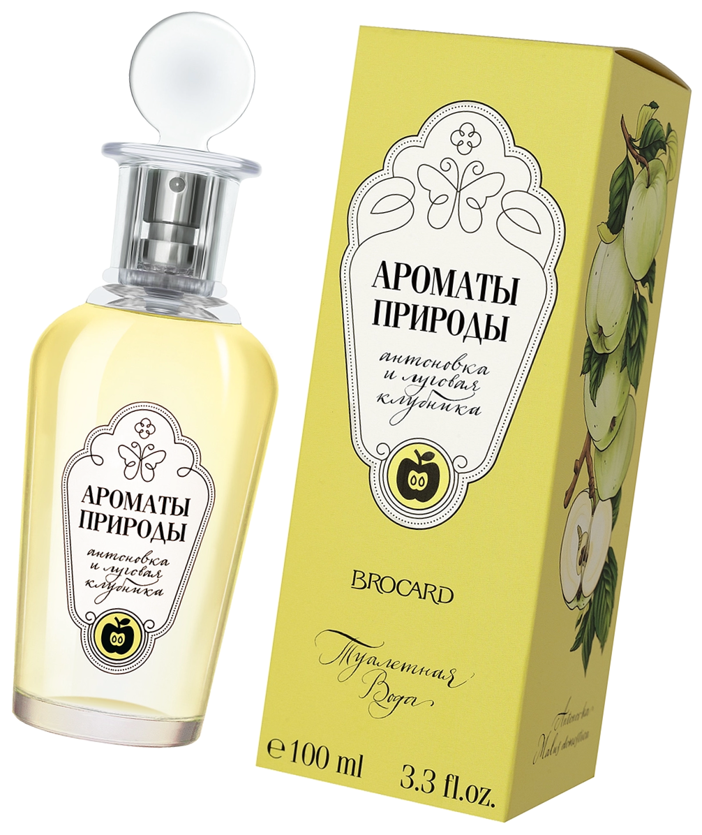 Туалетная вода Брокард Антоновка Клубника 100 мл унисекс - Brocard Antonovka and Wild Strawberry духи