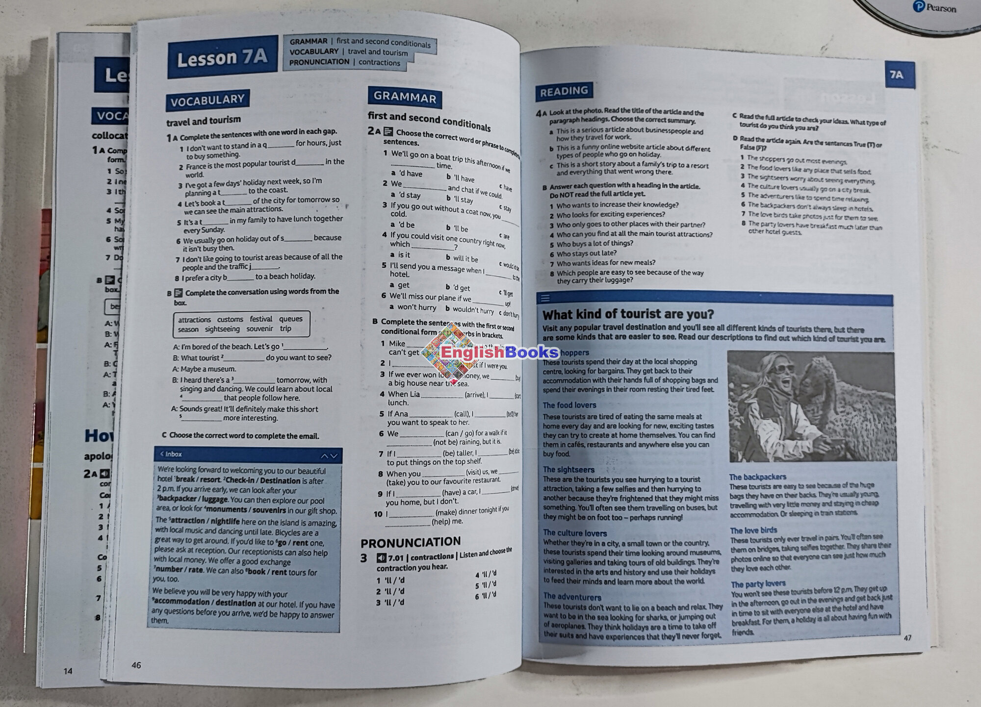 SpeakOut B1 3rd Edition комплект учебник (students Book), рабочая тетрадь (workbook), CD — фото 1