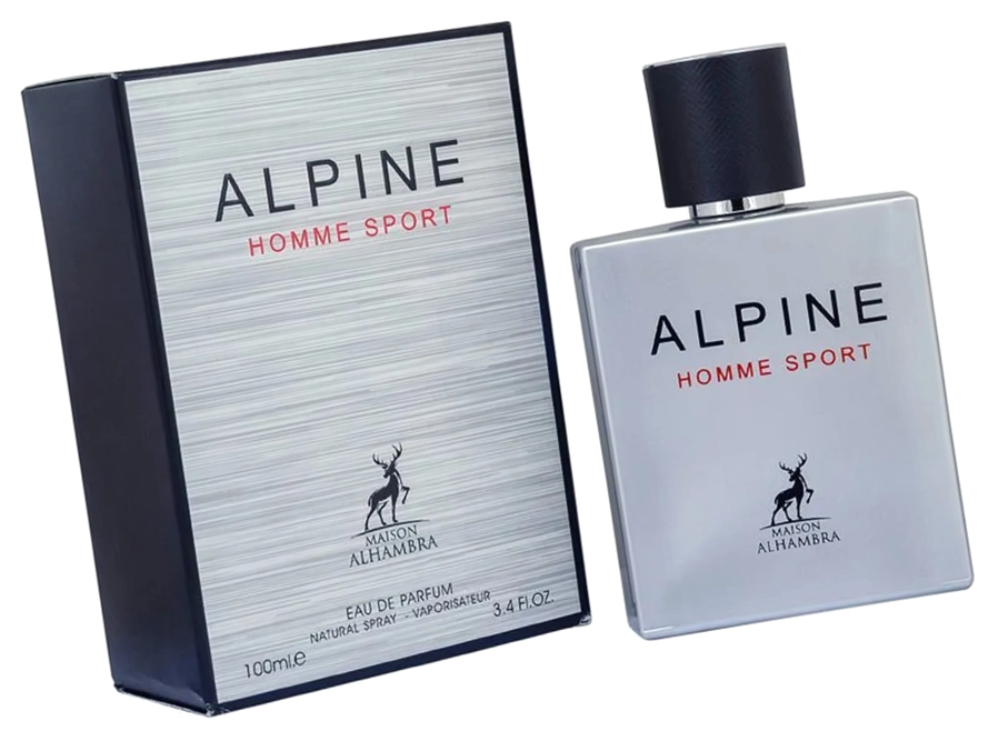 Парфюмерная вода мужская Alhambra Alpine Homme Sport 100 мл / Алпайн Ом Спорт