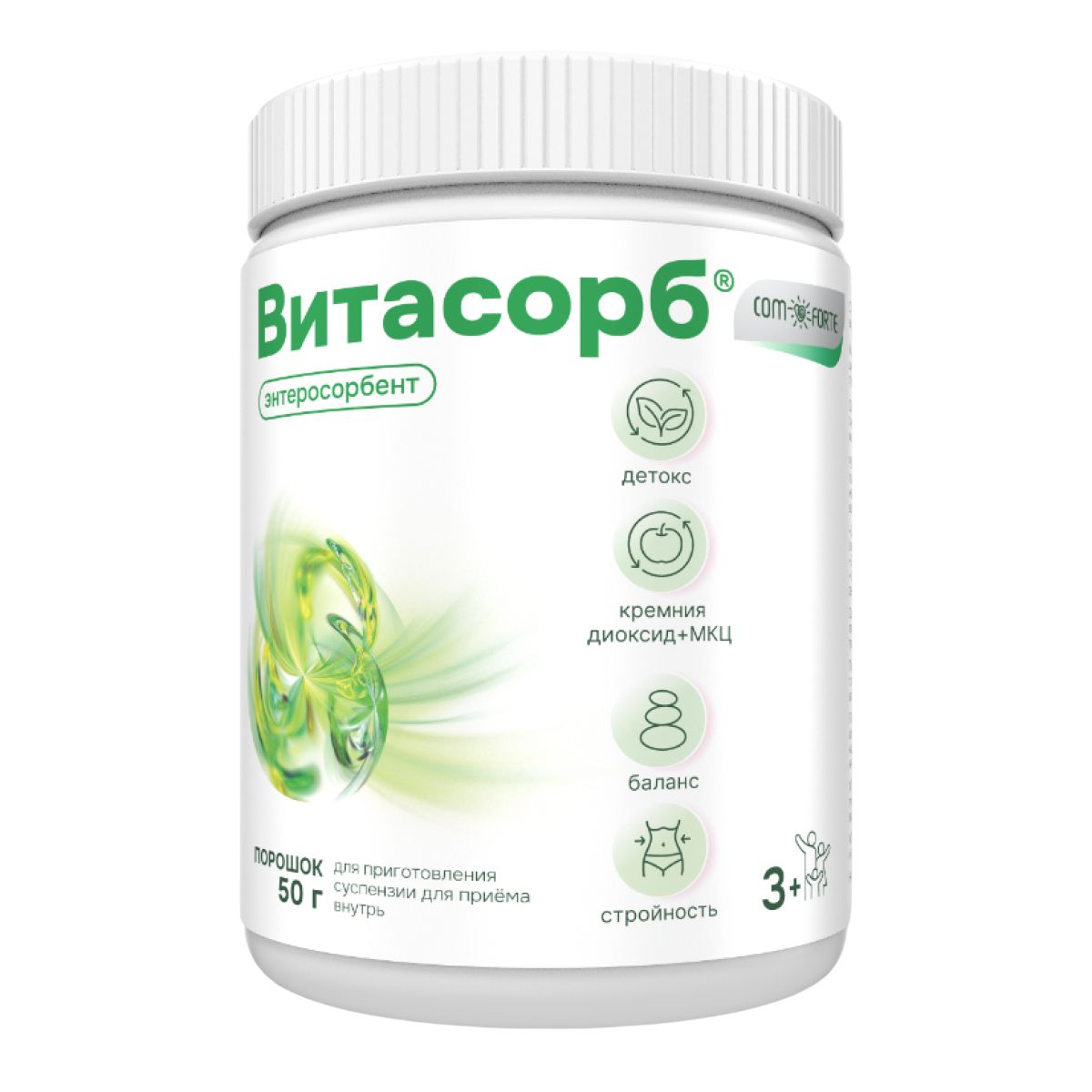 Витасорб (энтеросорбент) ComForte, порошок, 50 г