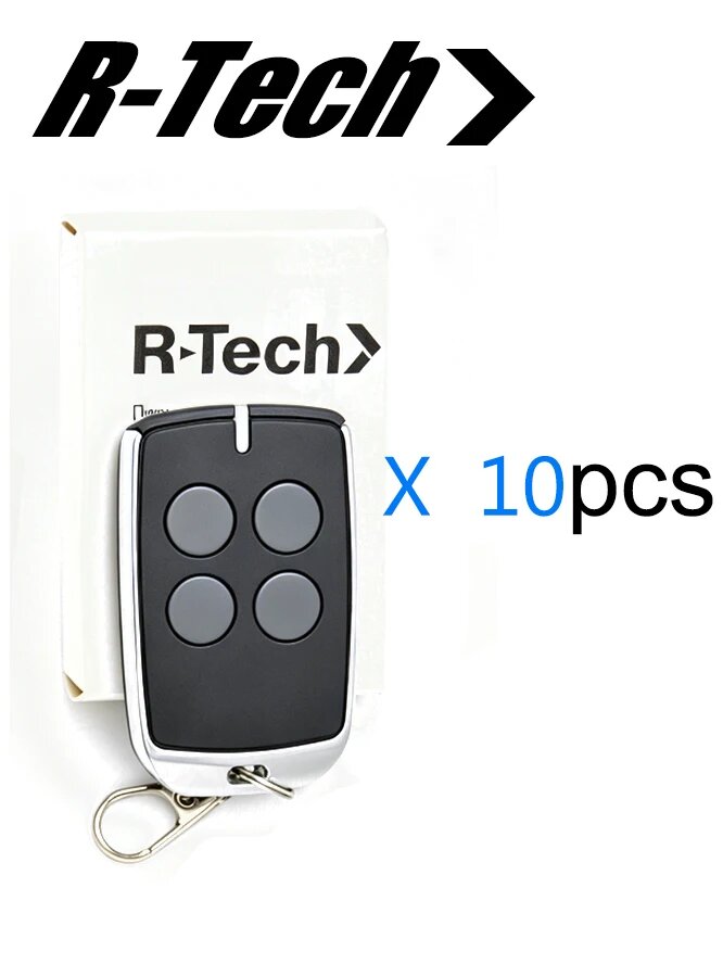 Пульт дистанционного управления R-Tech RT-4 черный 433 МГц R-Tech-10PCS