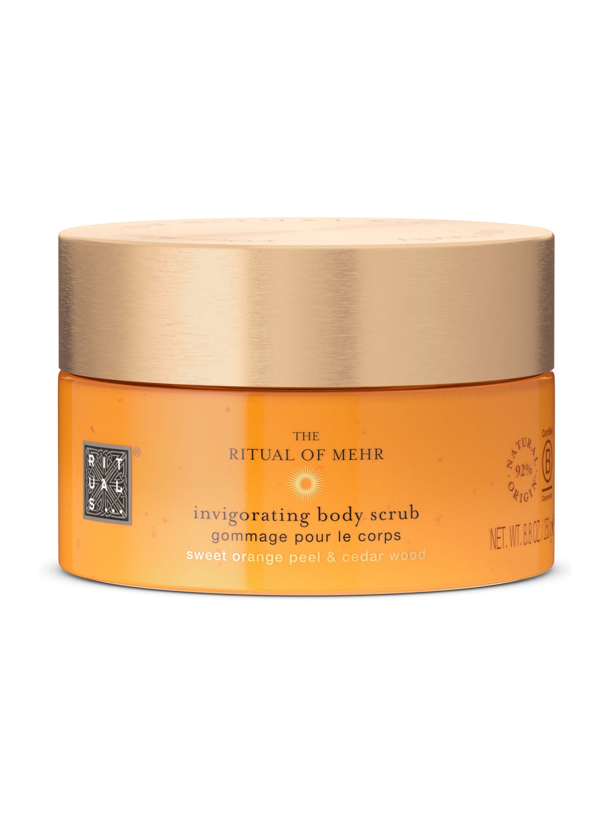 Скраб Rituals Mehr Sugar Body Scrub, сладкий апельсин и кедр, 250 г