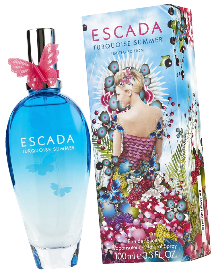 Эскада Туркуаз Саммер туалетная вода для женщин 100 мл - Escada Turquoise Summer