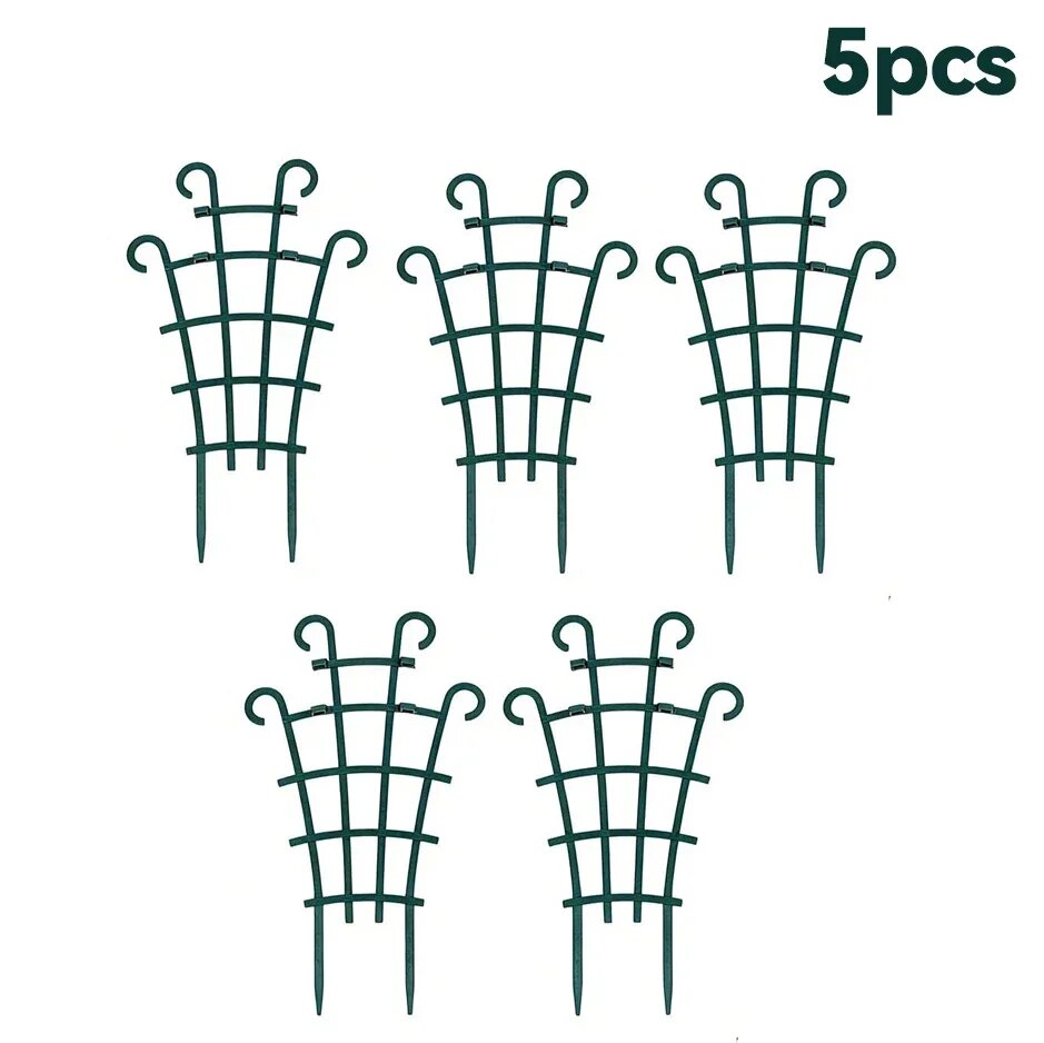 Складные опоры для растений из ПВХ, 2/5 шт 5pcs