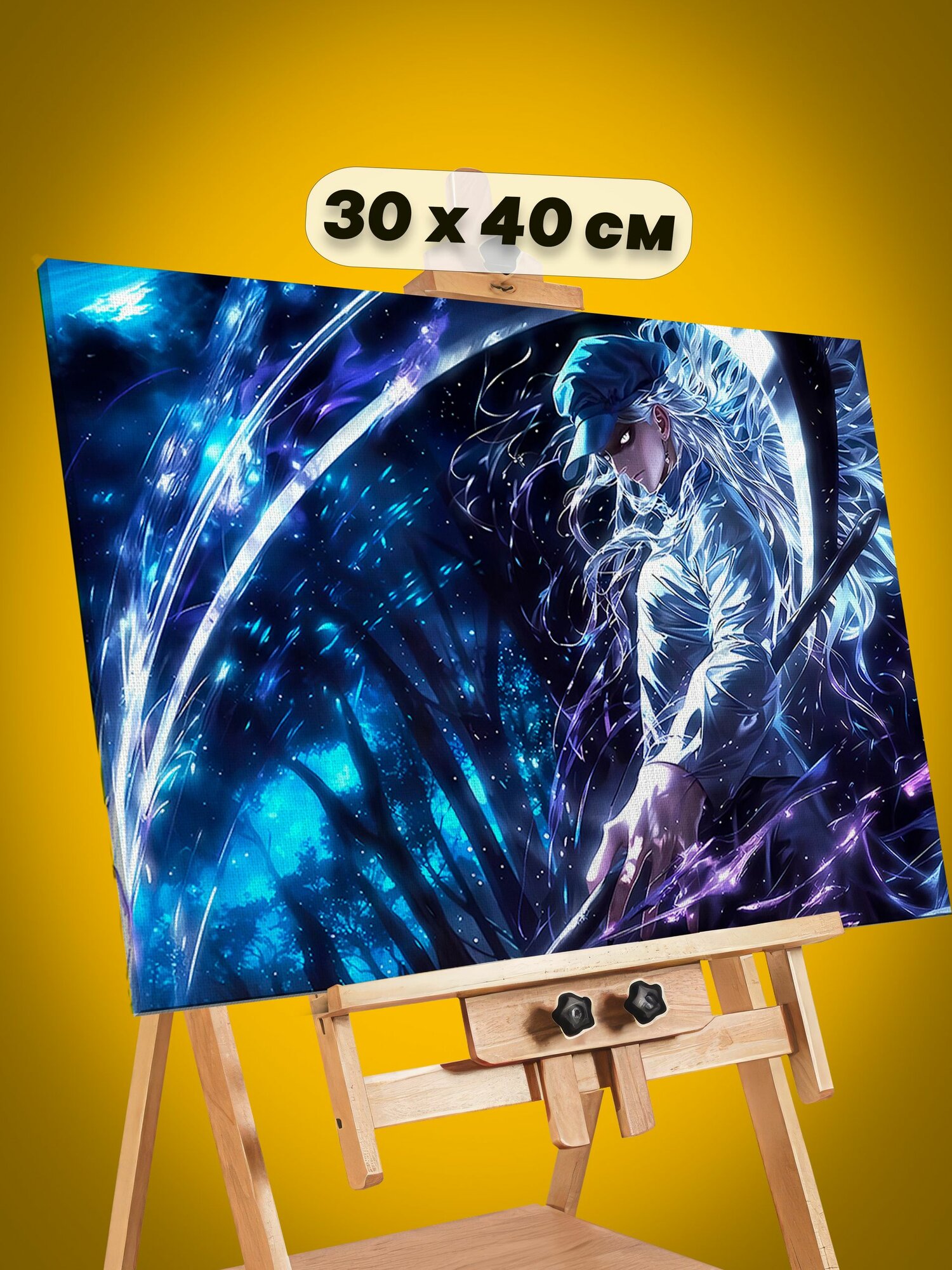Картина на стену Хантер х Хантер Аниме Кайто 30x40