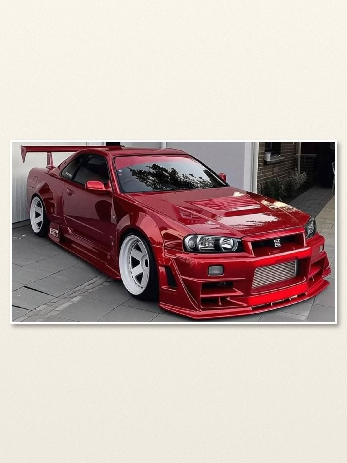 Постер Nissan Silvia S15 кадр 2 61 34 см автомобиль широкоформатный