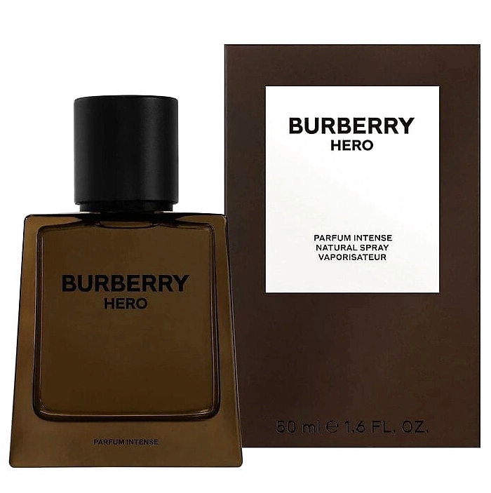 Парфюм мужской Burberry Hero Parfum Intense 50 мл / Барбери Хироу Парфам Интенс