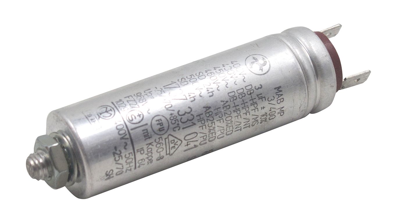 Конденсатор для посудомоечной машины Miele 3595891 (5UF 400V), G577U. Товар уцененный