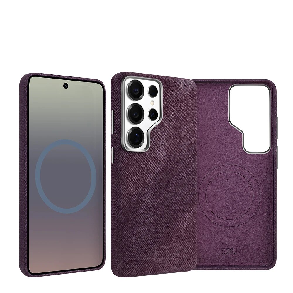 Магнитный Беспроводной Чехол Vietao Для Samsung S26 Ultra С Фиолетовый, purple, For Samsung S24ultra